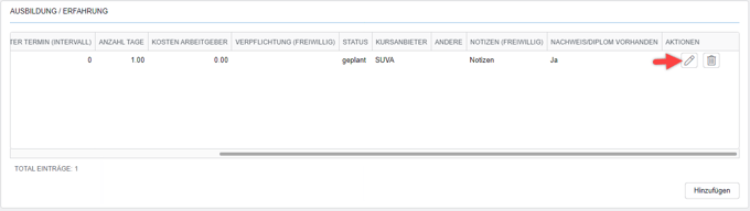 Anwendung von individuellen Tabellen im Mitarbeiterportal MyAbacus